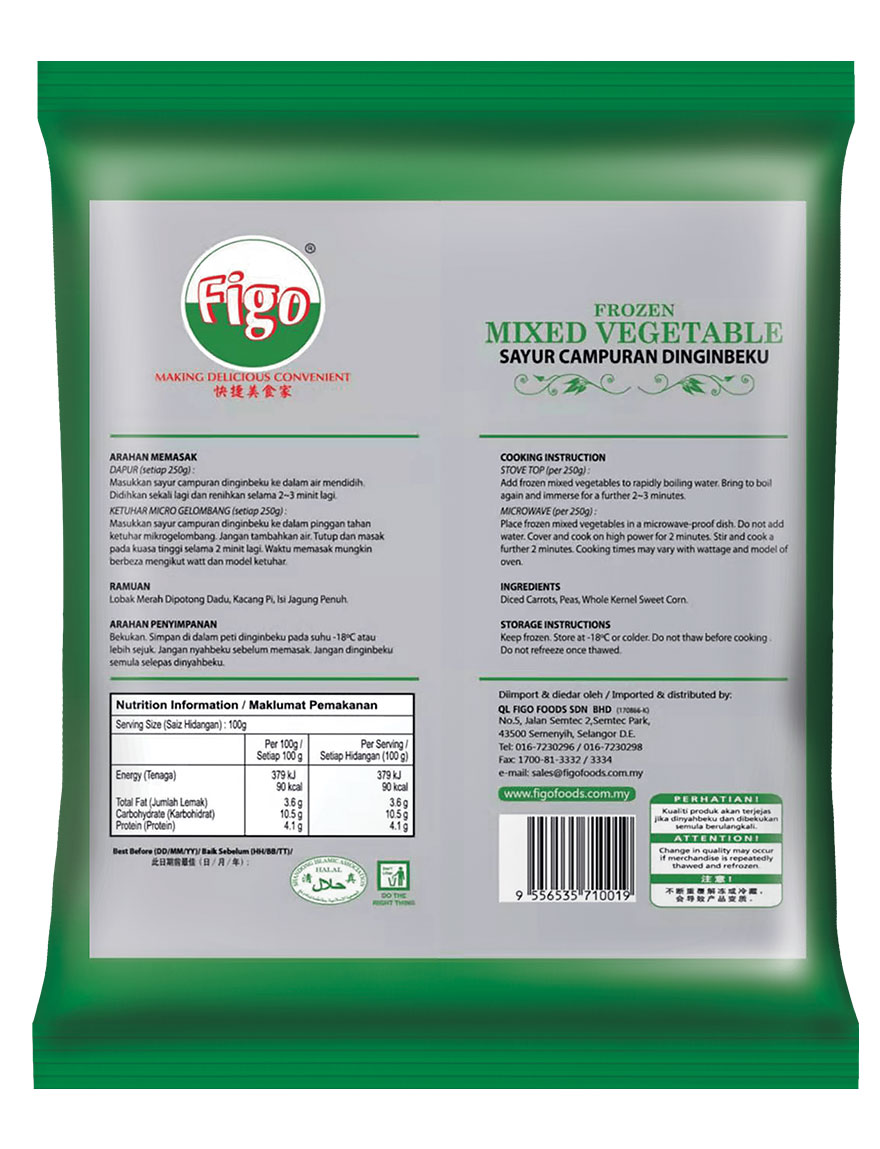 QL Figo - Vegetable Series